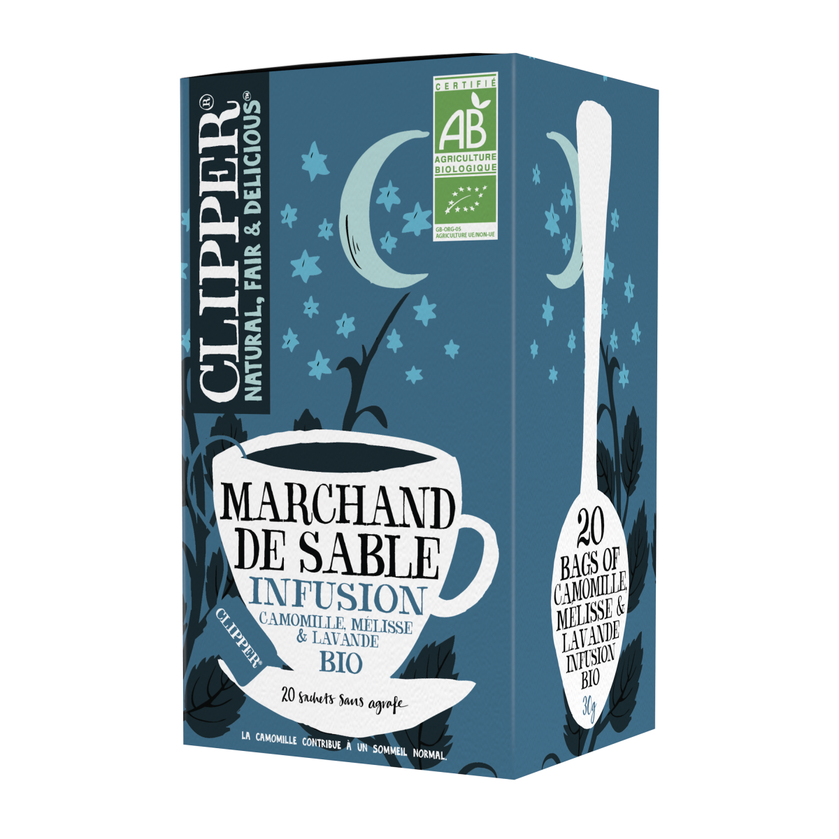 Infusion bio Marchand de Sable - Clipper Teas
