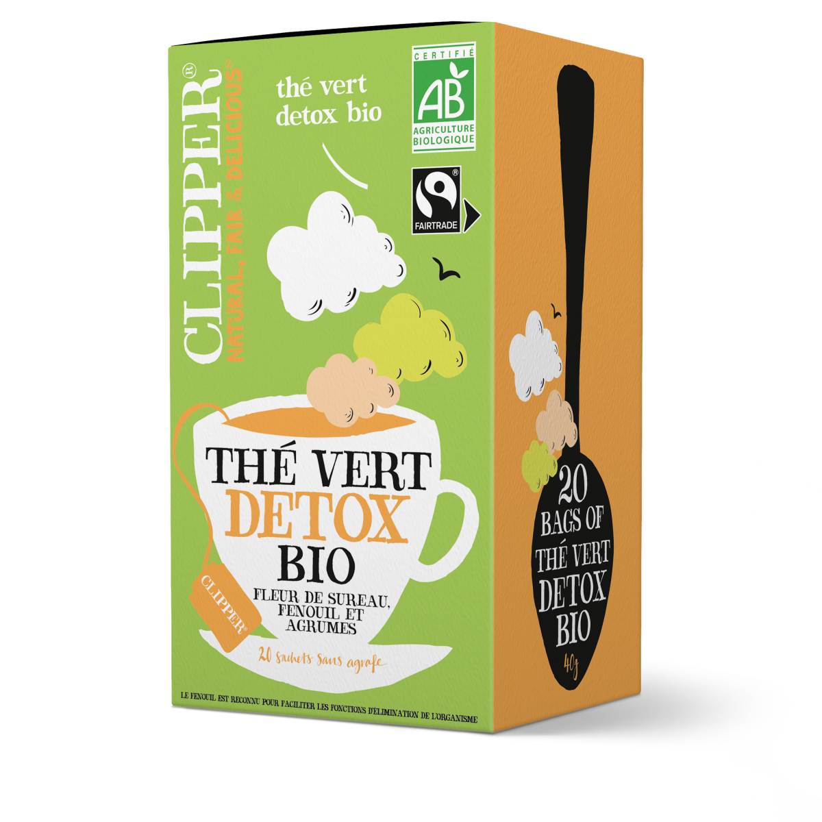 Thé vert bio Detox - Clipper Teas