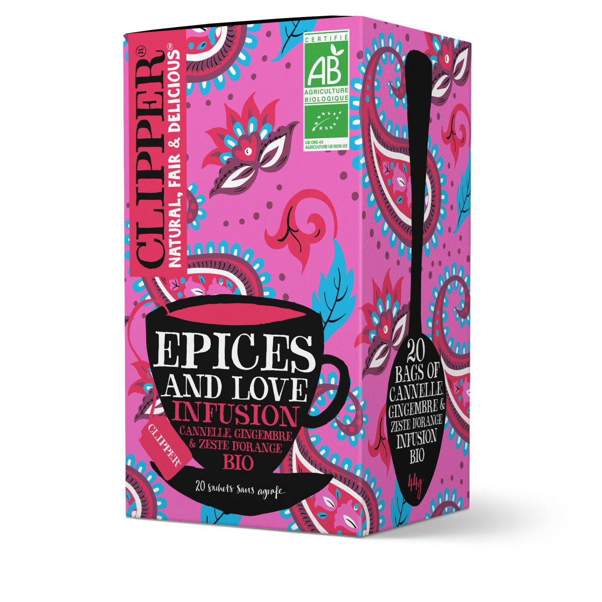 Infusion bio Epices & Love - Clipper Teas